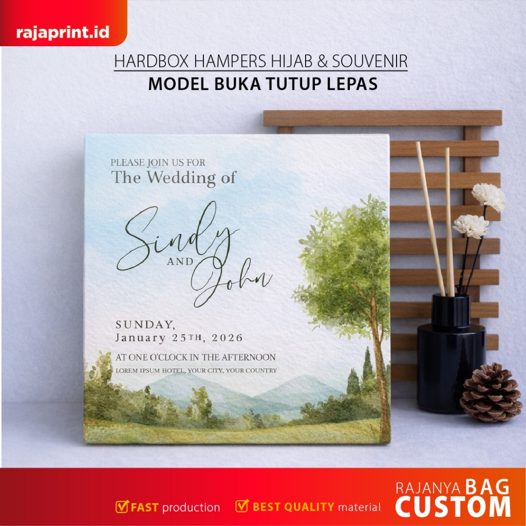 Jual Box bridesmaid / hampers undangan / wedding / undangan pernikahan ...