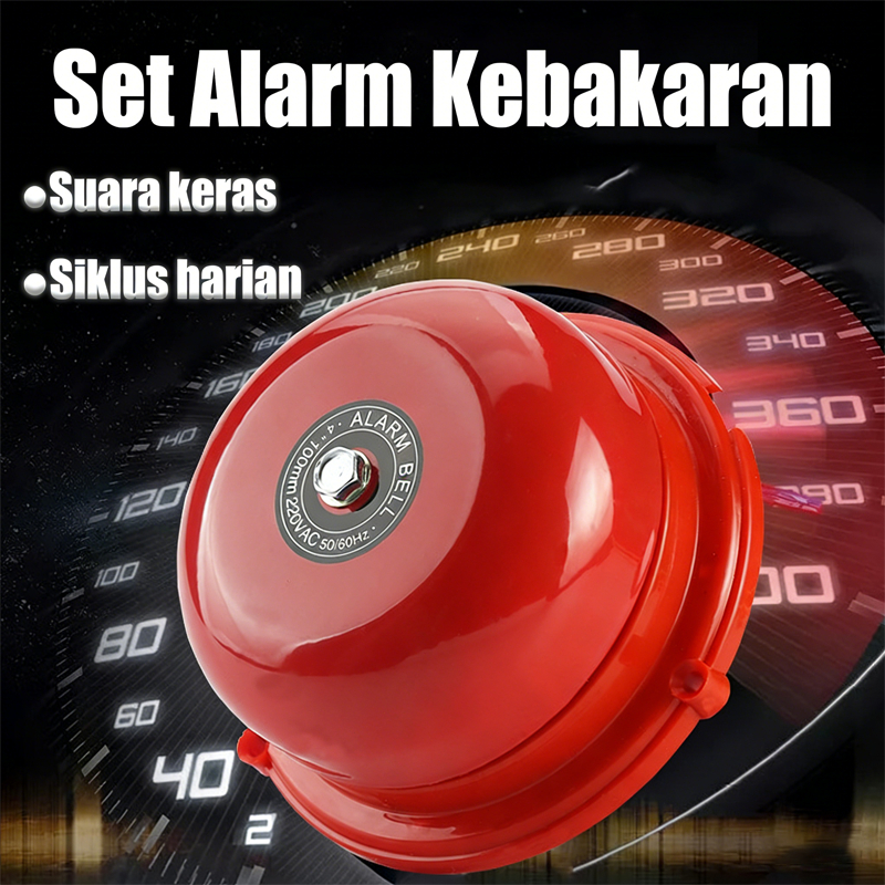Jual Sirine Alarm Bell Kring 4 Inch 6 Inch 8 Inch 3 Arah 3 Tombol bell ...