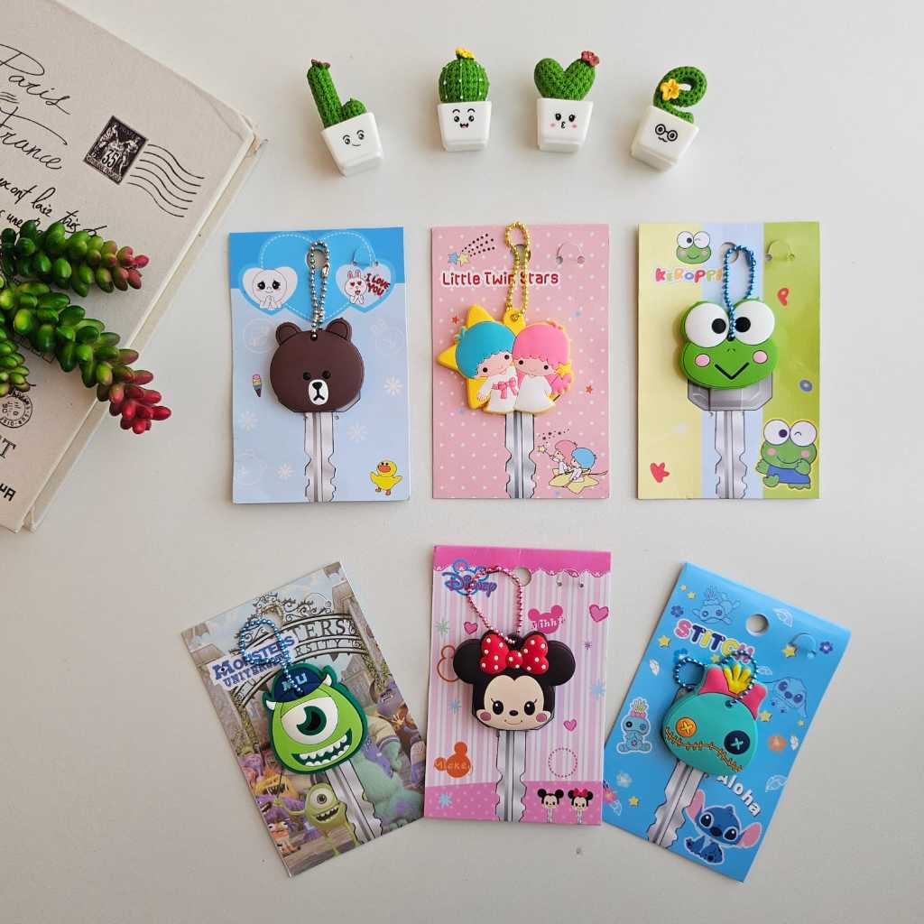 Jual [Corner Shop] Key Cover Karakter Disney Sarung Gagang Kunci Kartun ...
