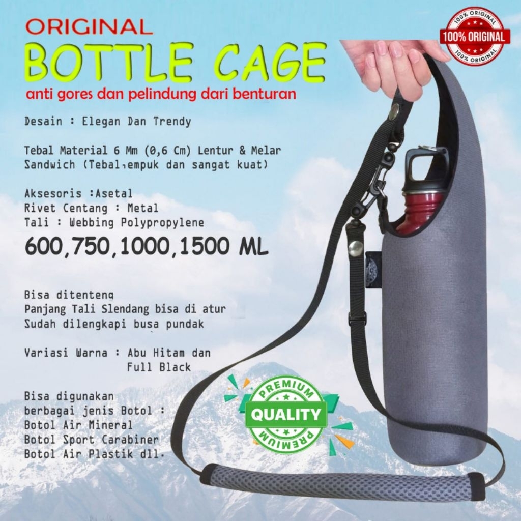 Jual Bottle Cage,Tas botol Minum Outdoor Original (Polosan) | Shopee ...