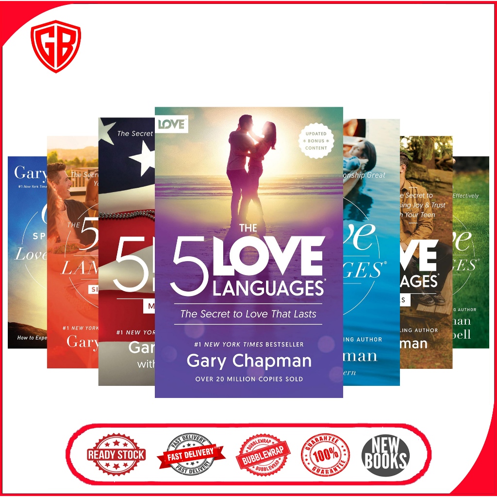 Jual The 5 Love Languages Series by Gary Chapman (English) | Shopee ...