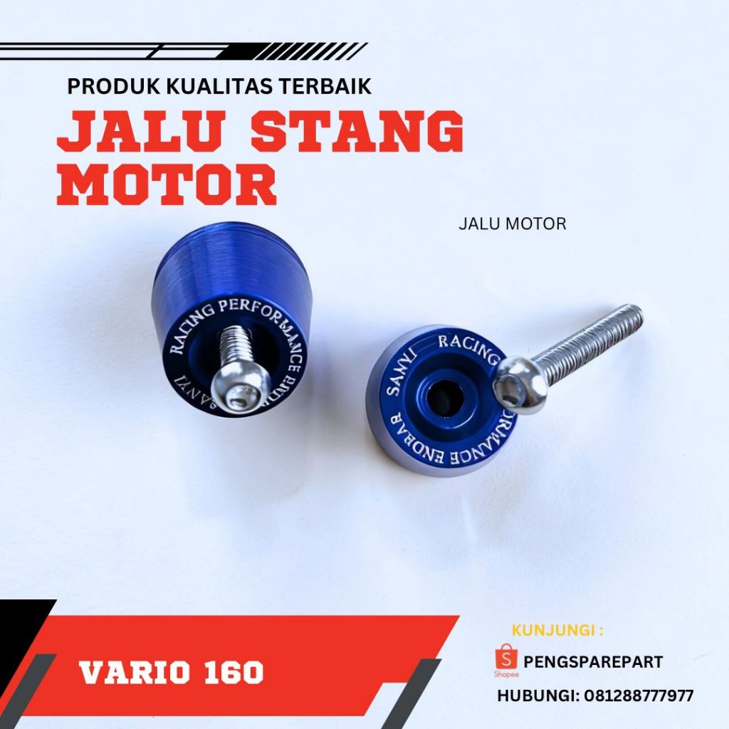 Jual JALU MOTOR BEAT FI BEAT DELUXE VARIO 160 ABC CBS JALU STANG MOTOR ...