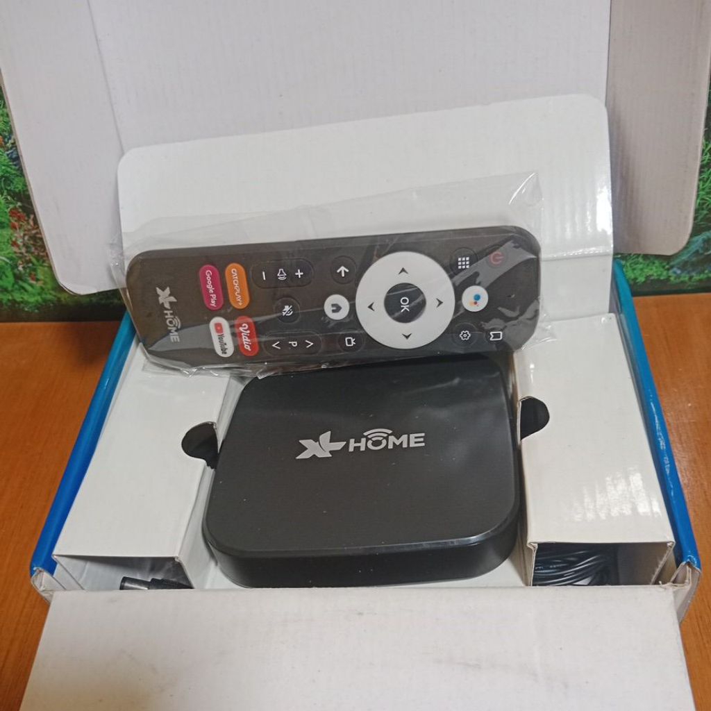Jual STB ANDROID XL HOME AX810 FULLSET + Adaptor | Shopee Indonesia