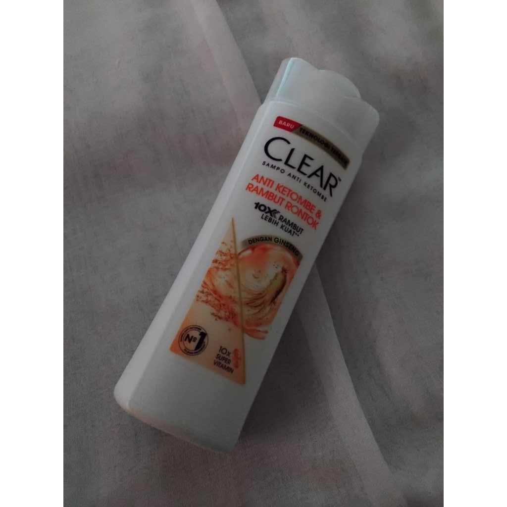 Jual Shampoo Clear Ginseng Anti Ketombe & Rambut Rontok 160ml - Formula ...