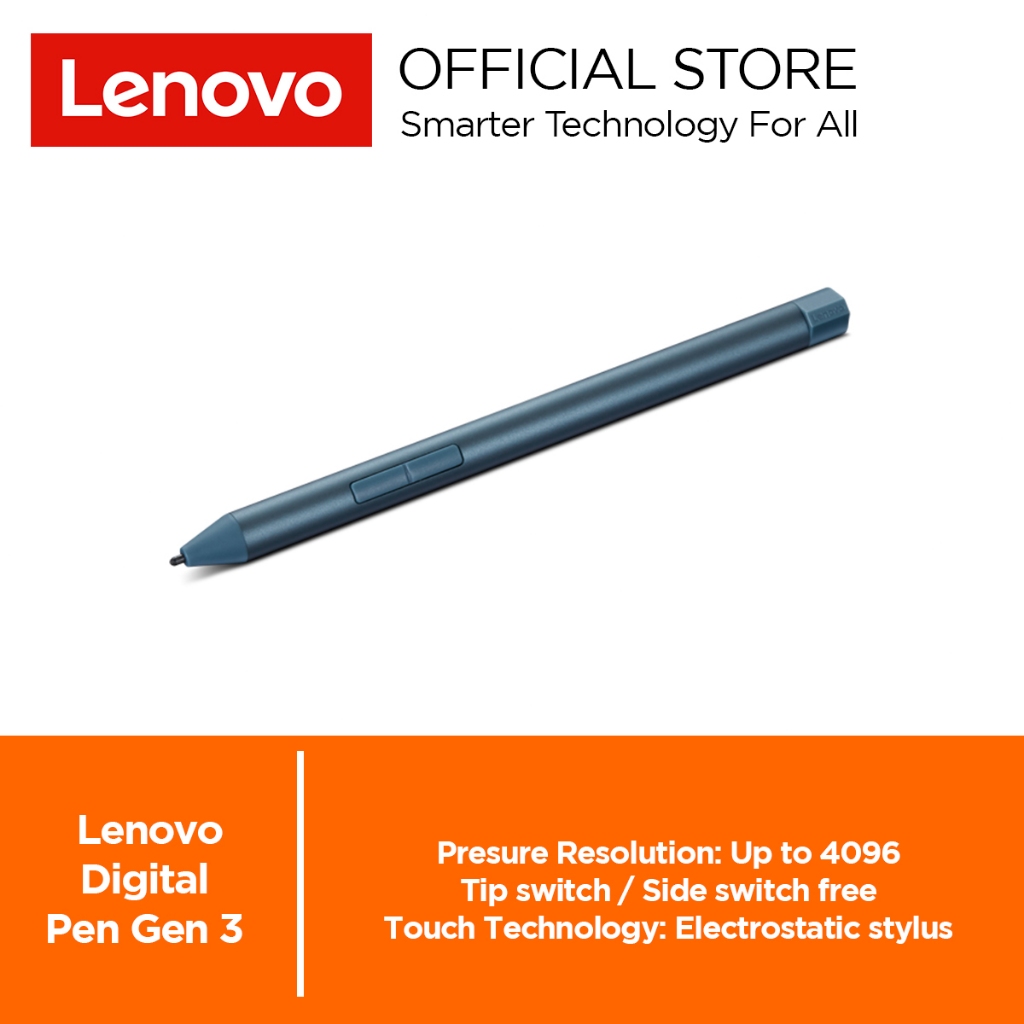 Jual Lenovo Digital Pen Gen 3 - 100% Original | Shopee Indonesia