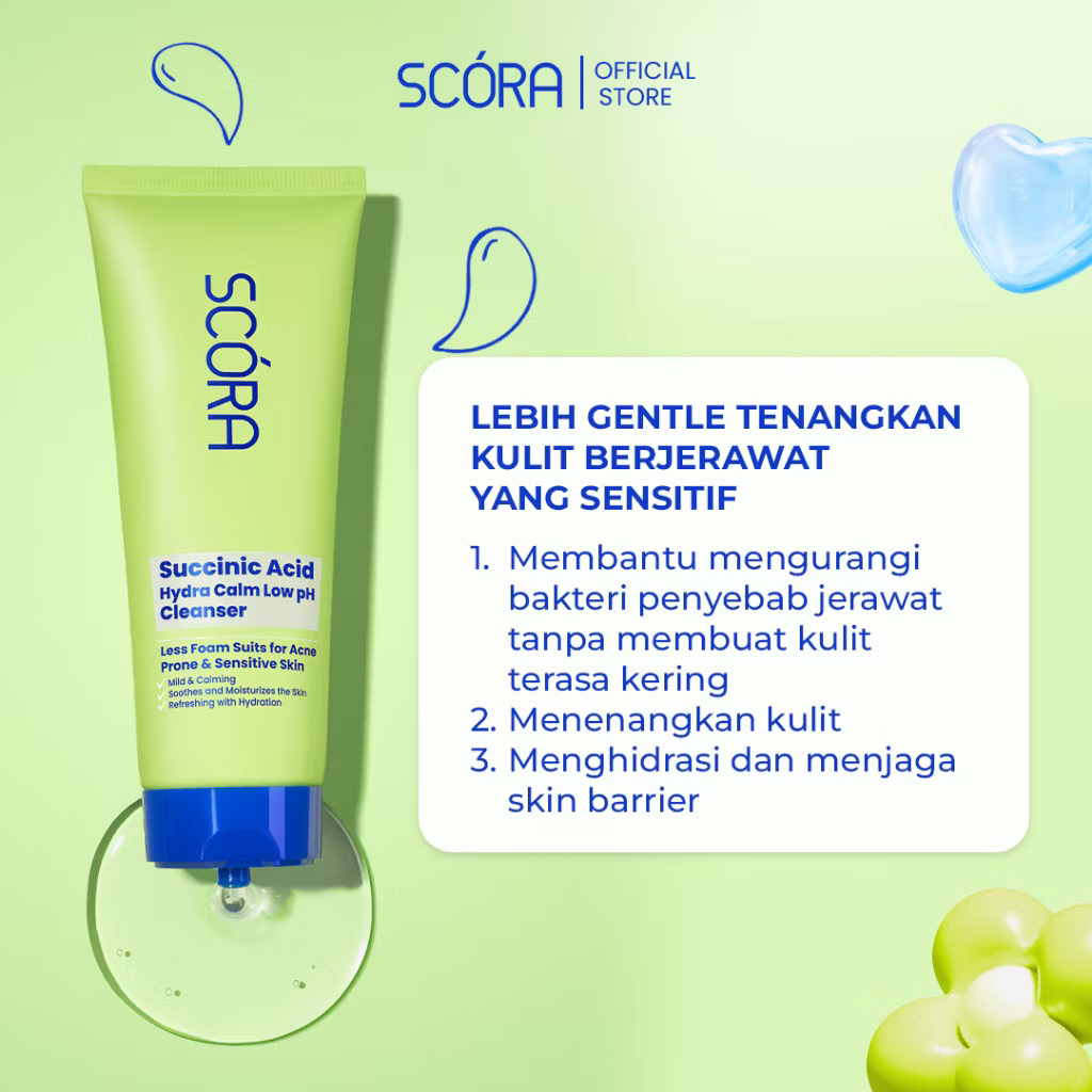 Jual SCORA FACIAL WASH 100g | Shopee Indonesia