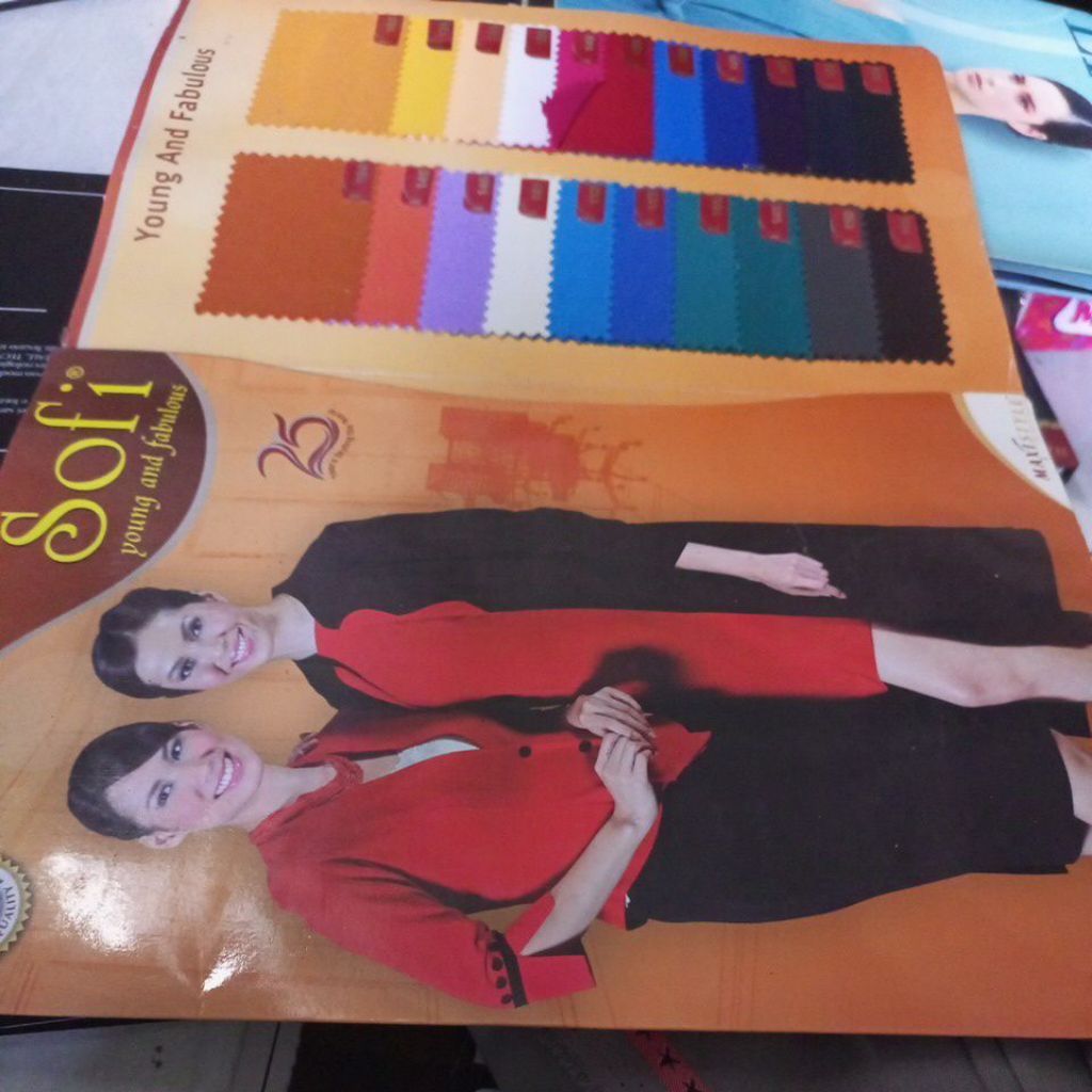 Jual katalog contoh kain sofi | Shopee Indonesia