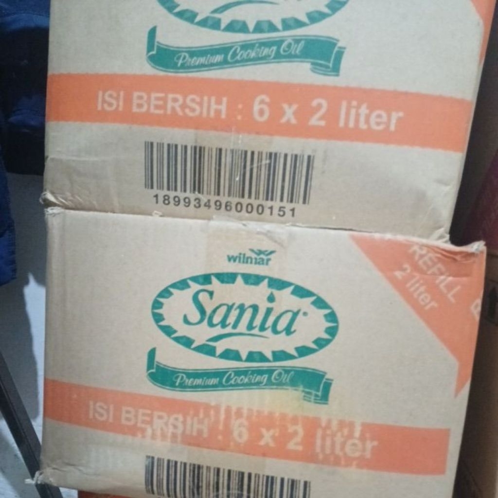 Jual minyak goreng sawit sania 2 liter 1 dus isi 6 pouch | Shopee Indonesia