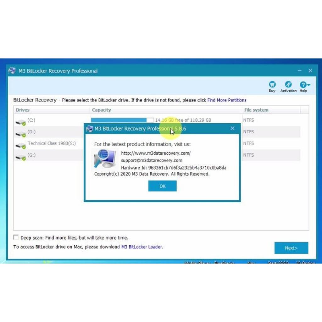 Jual M3 Bitlocker Recovery Professional | Shopee Indonesia