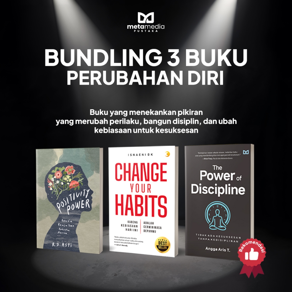 Jual [DAPAT 3 BUKU] Paket Perubahan Diri - Pikiran Merubah Perilaku ...