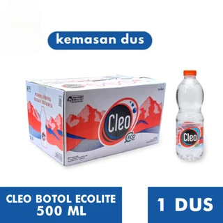Jual CLEO BOTOL ECO-LITE 500 ML 1 DUS ISI 24 BOTOL | Shopee Indonesia