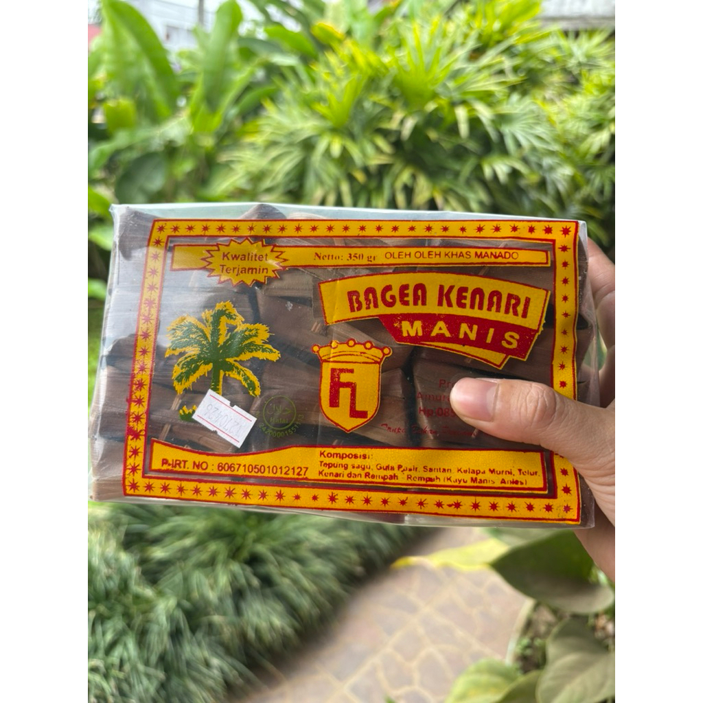 Jual KUE BAGEA KENARI OLEH-OLEH KHAS MINAHASA ISI 30 | Shopee Indonesia