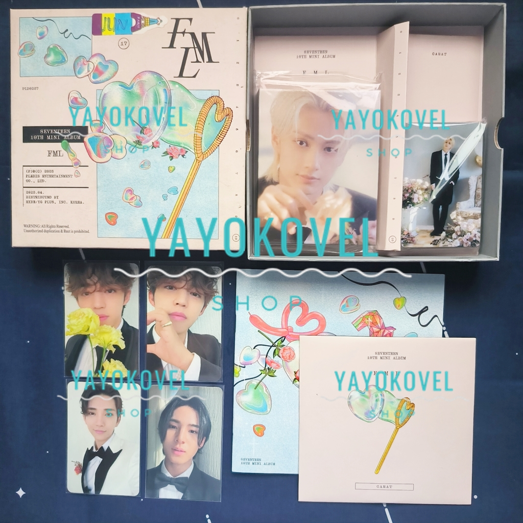 Jual ![READY] SEVENTEEN - 10th Mini Album [FML] - CARAT VERSION - JUN ...