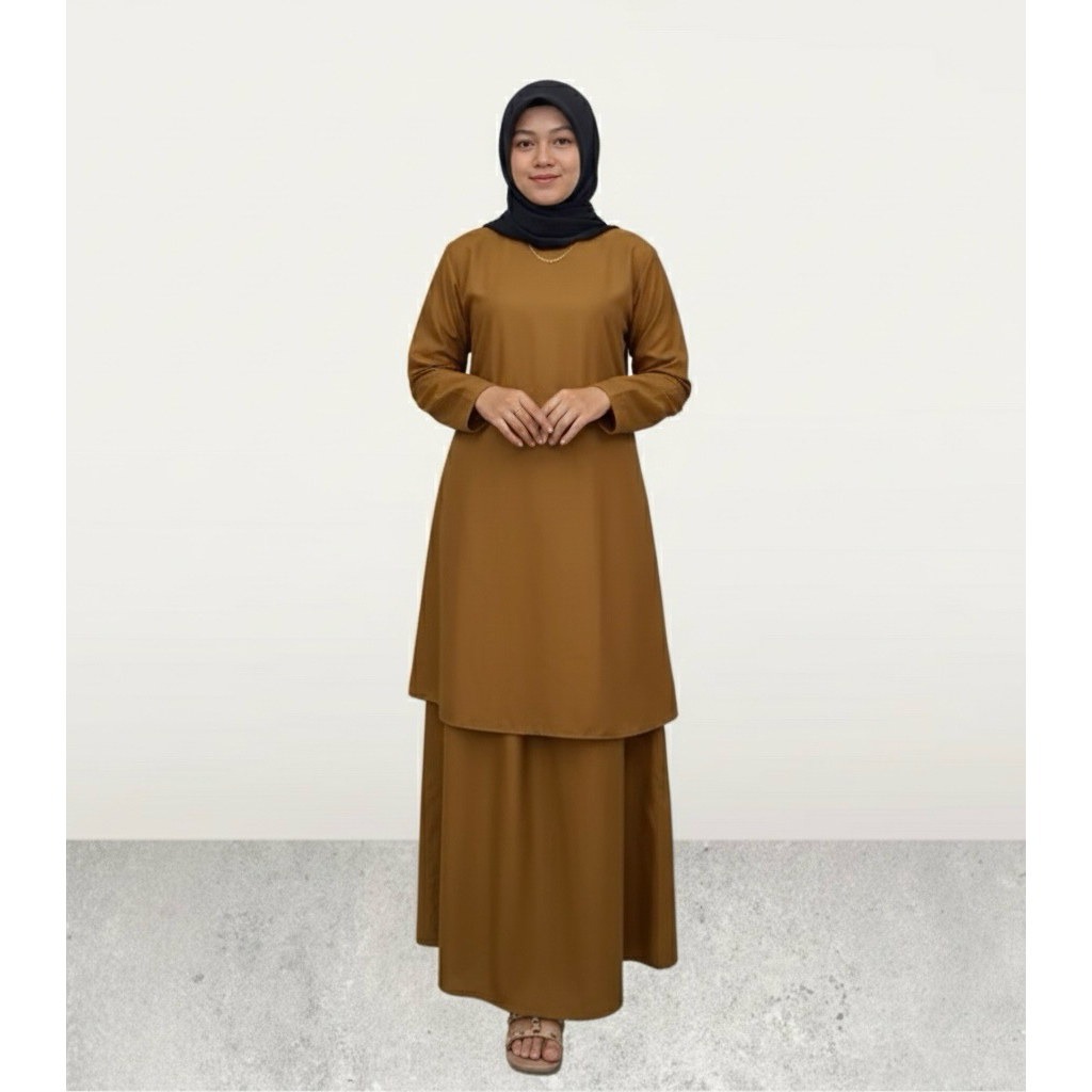 Jual MurtikaFashion-SETELAN ROK TUNIK PNS PDH PEMDA GURU ASN CV CPNS ...