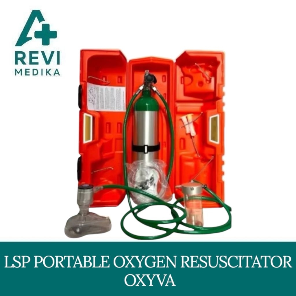 Jual OXYVA LSP PORTABLE OXYGEN RESUSCITATOR / Life Saving Portable Neo ...