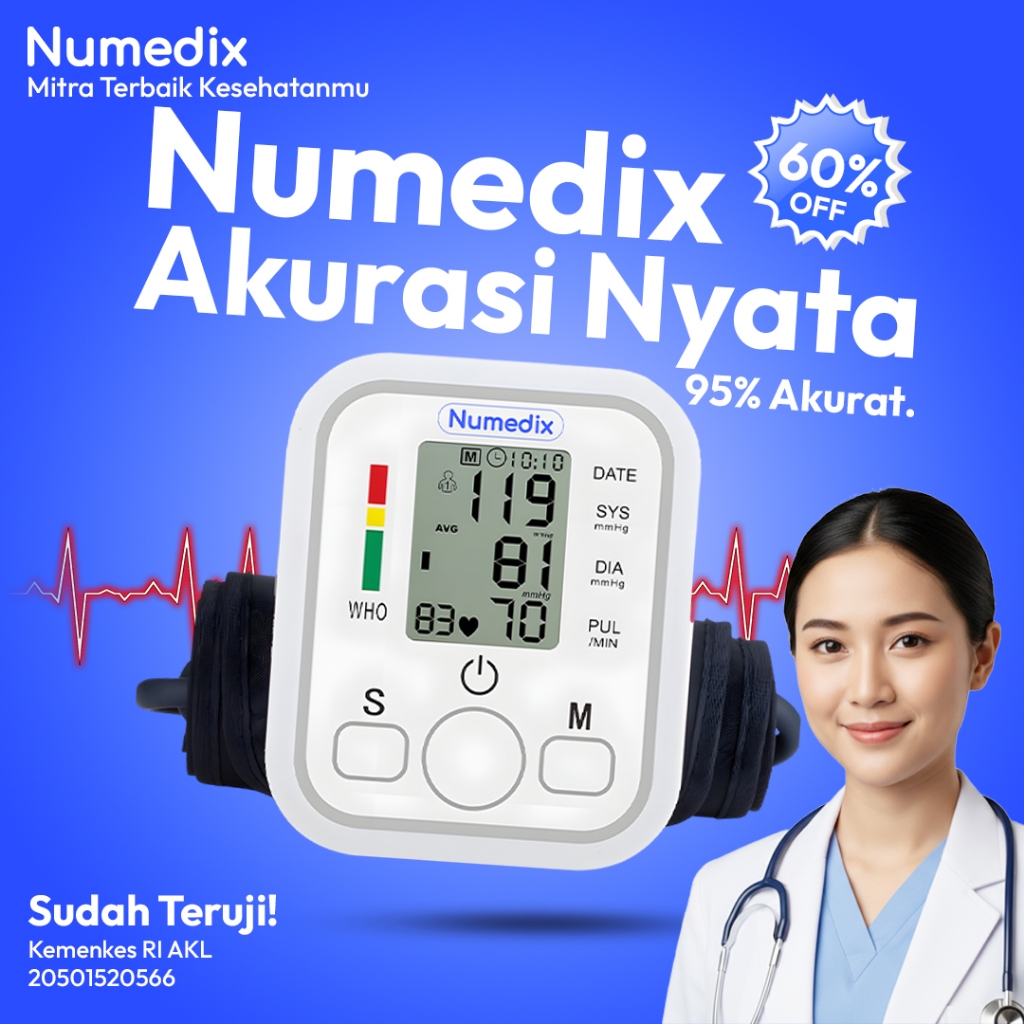 Jual MONITOR TEKANAN DARAH DIGITAL OTOMATIS – Tensi Omicron / Alat ...