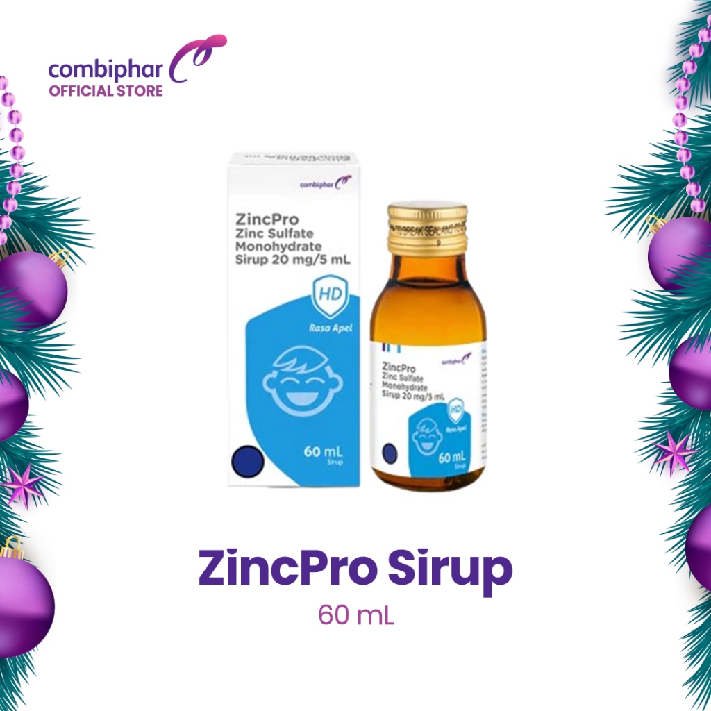 Jual ZincPro Sirup 1 botol @ 60 ml | Shopee Indonesia