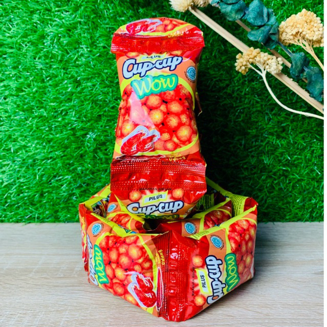 Jual CUP-CUP WOW MERAH 1 RENTENG | Shopee Indonesia