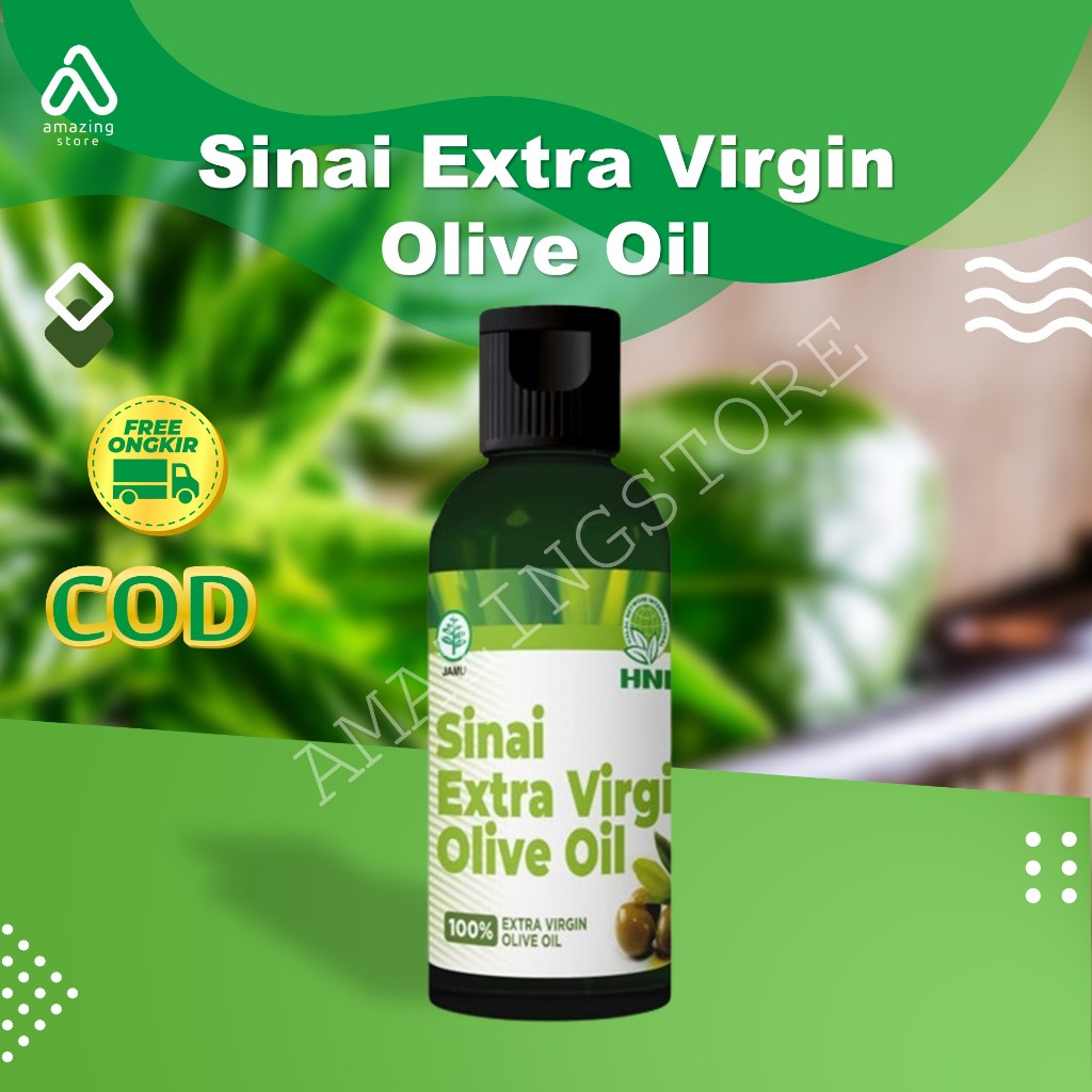 Jual HNI Sinai Extra Virgin Olive Oil 100% Original 60ml | Shopee Indonesia