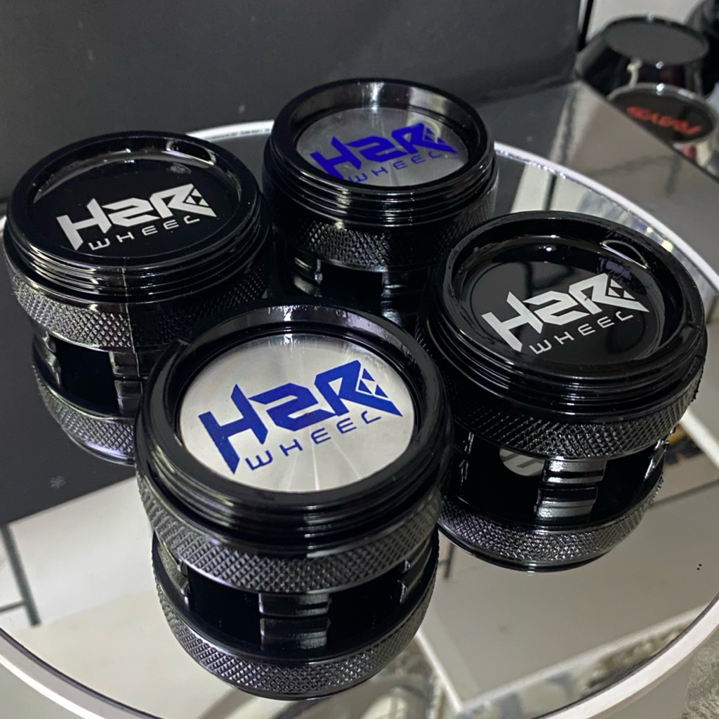 Jual Tutup Velg Dop Roda Racing Tabung Hitam Hsr Diameter 6cm Harga ...