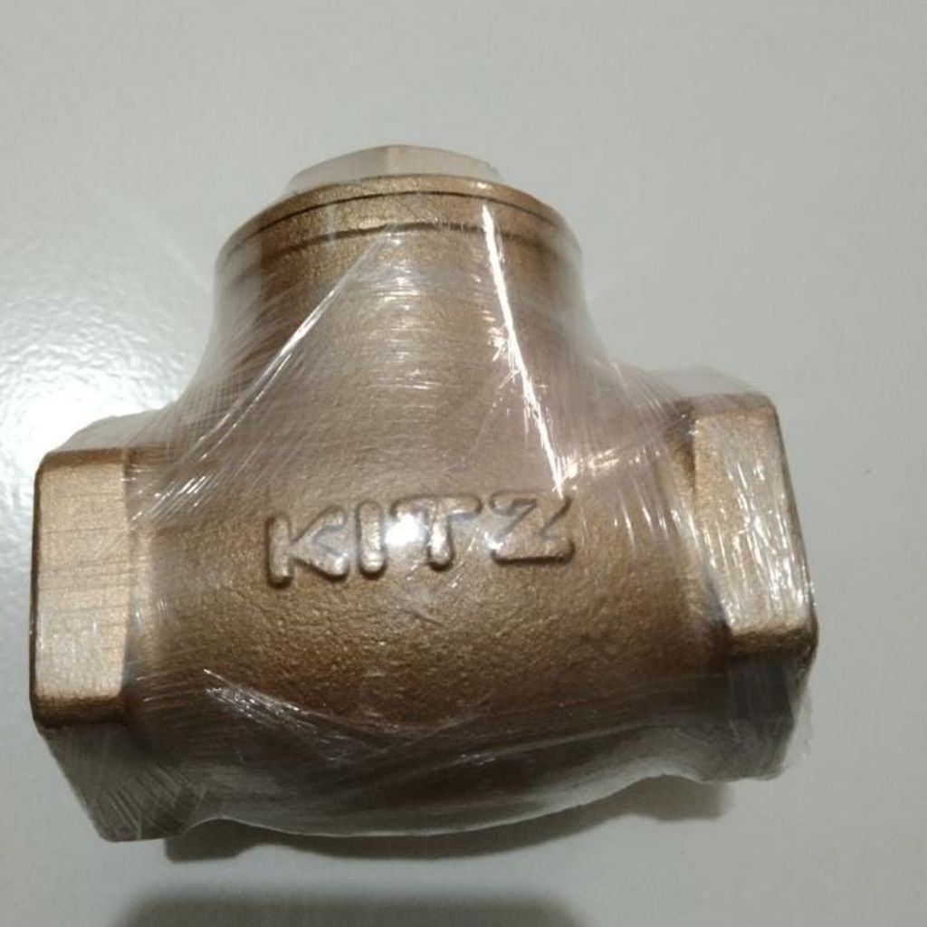 Jual CHECK VALVE KITZ 1/2" KUNINGAN, 100% ASLI !! | Shopee Indonesia