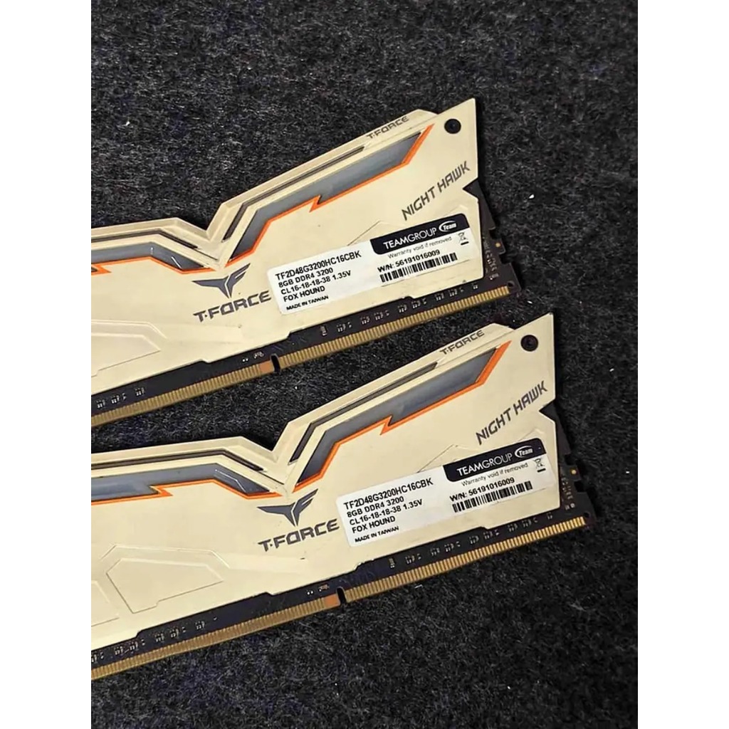 Jual RAM RGB T-FORCE NIGHT HAWK 16GB (2X8) DDR4 3200MHz | Shopee Indonesia