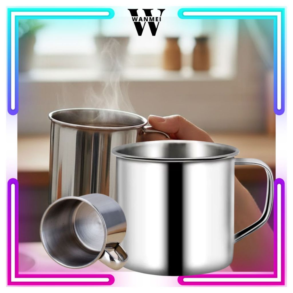 Jual WM Mug Traveling stainless / Cangkir Stainless diameter 7 cm ...
