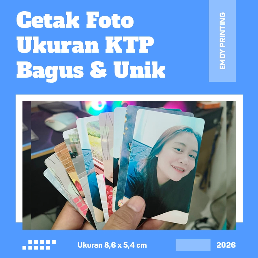 Jual Cetak Foto Ukuran KTP Bagus Unik Lucu | Murah Cepat Berkualitas ...