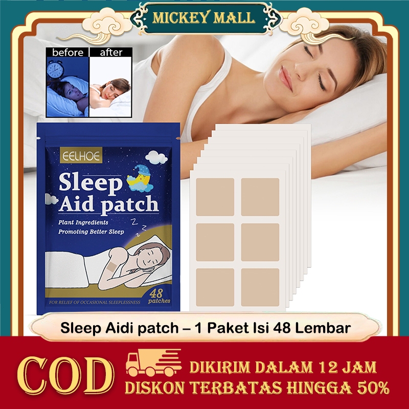 Jual EELHOE Sleep Patch 48pcs Corry Good Night Sleep Patch Plester ...