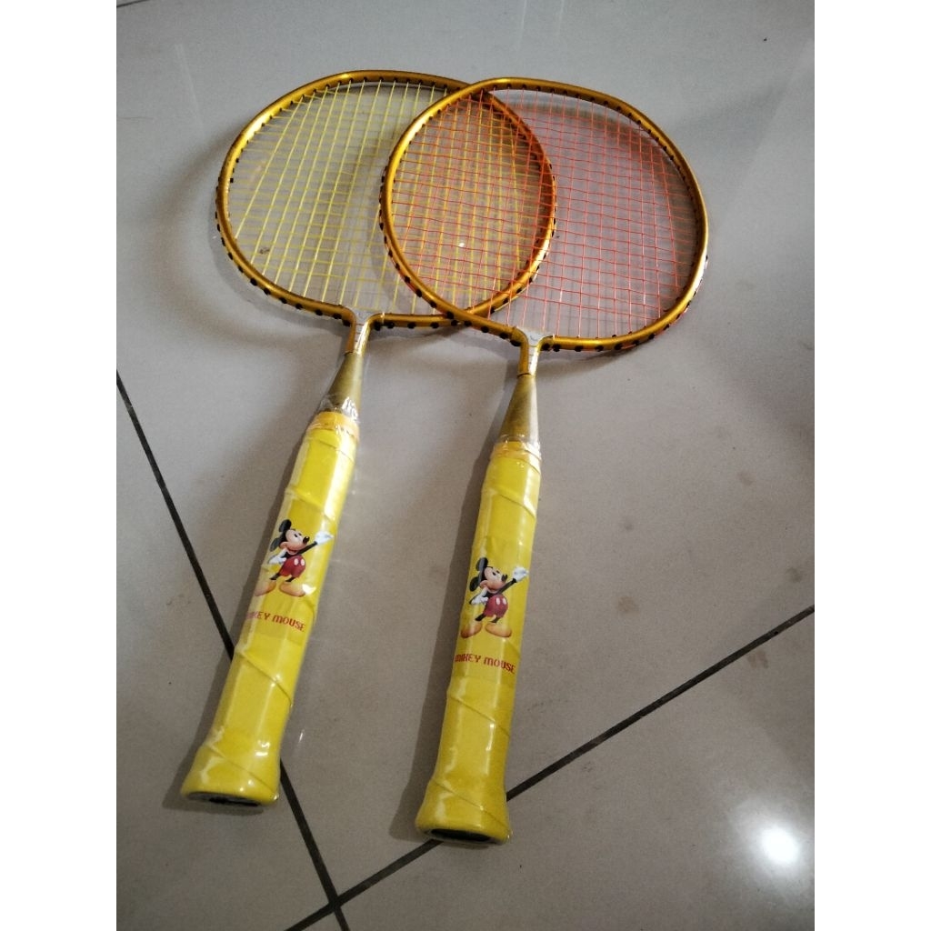 Jual Raket anak usia 3 sampai 8 tahun 1 pasang( 2 pcs ) | Shopee Indonesia