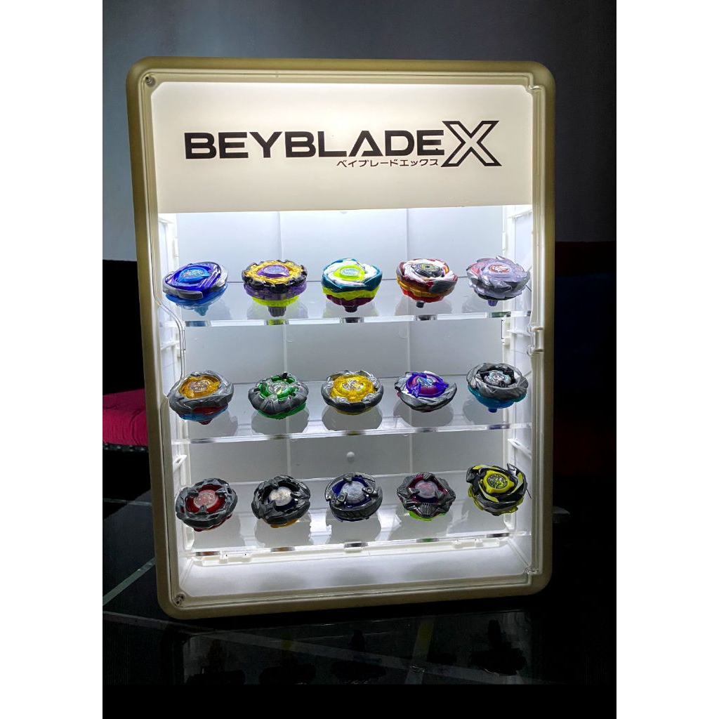 Jual Box display beyblade x acrylic neon led strip | Shopee Indonesia