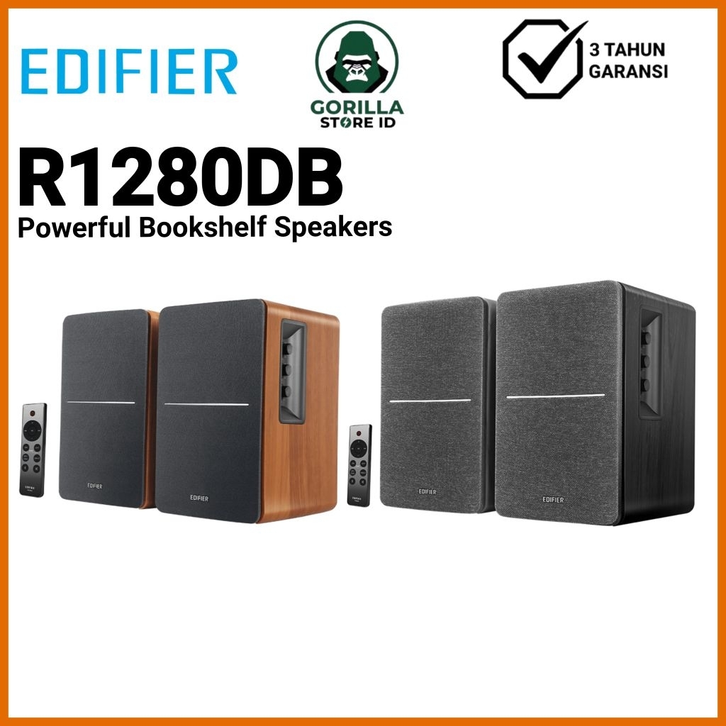 Jual Edifier R1280DB Powerful Bookshelf Speakers | Shopee Indonesia