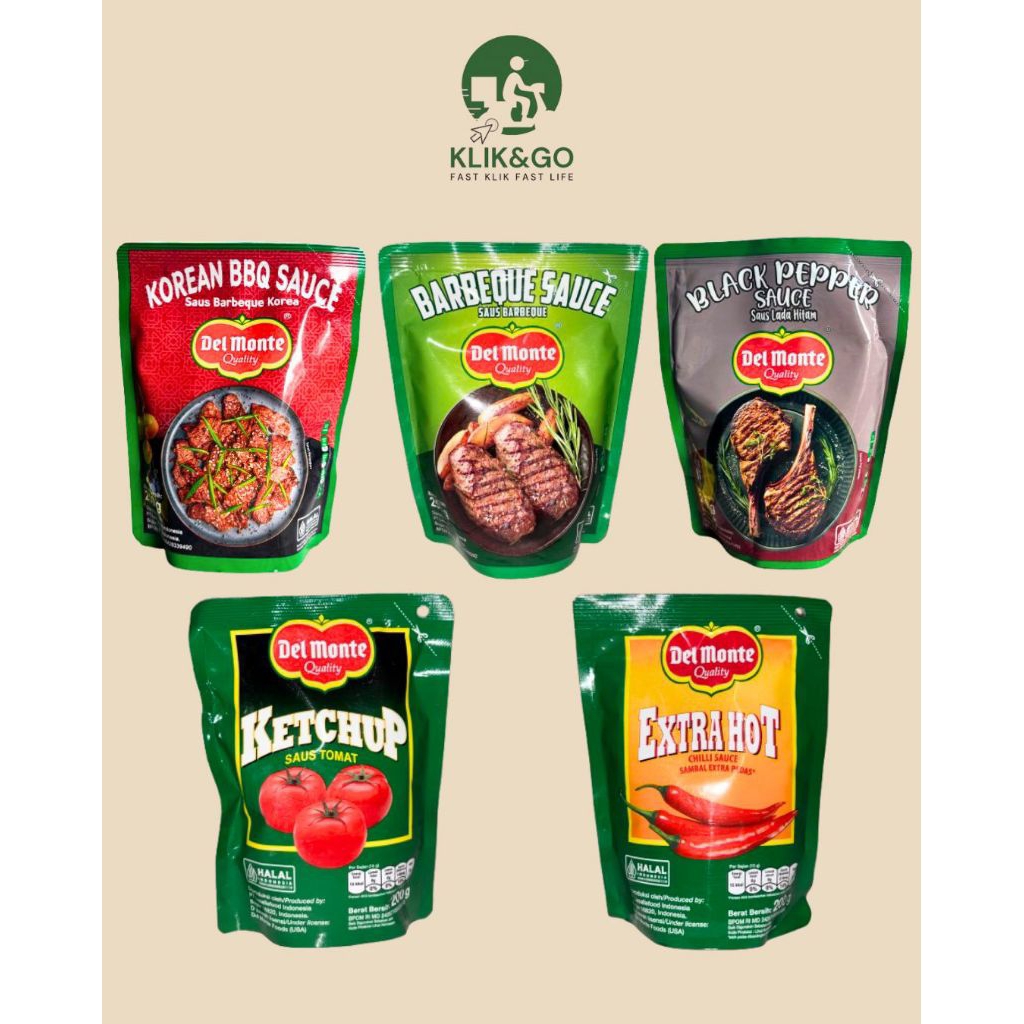 Jual Del monte Sauce Barbeque - Del monte Sauce Extra Hot - Del monte ...