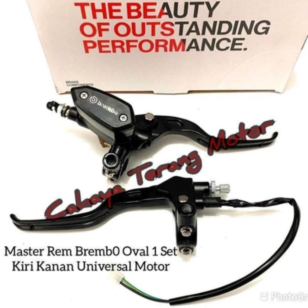 Jual Promo Master Rem Brembo Oval master rem variasi handle Kiri ...