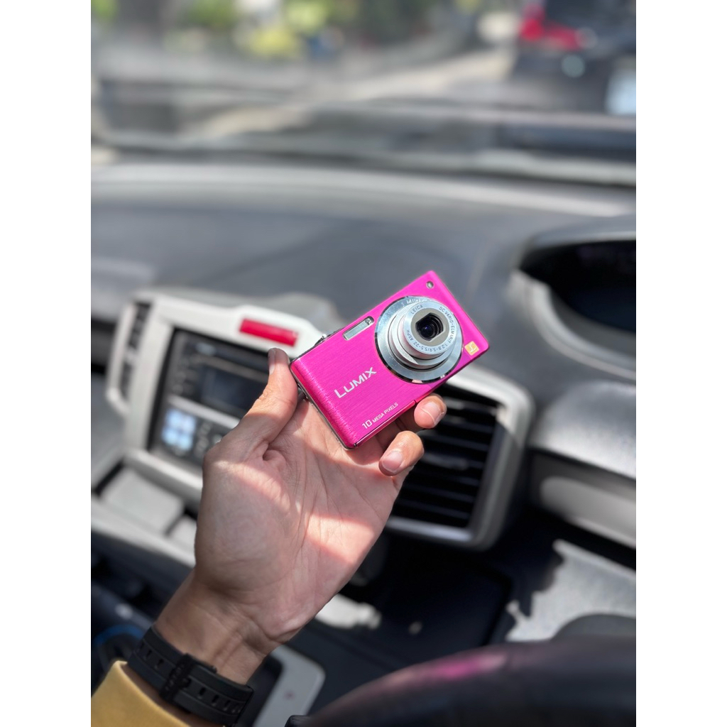 Jual kamera digicam digital PANASONIC LUMIX DMC FS7 pink | Shopee Indonesia