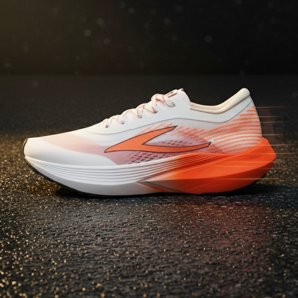 Jual Zevma Rausta Speed .1 White Orange - Sepatu Olahraga Running Lari ...
