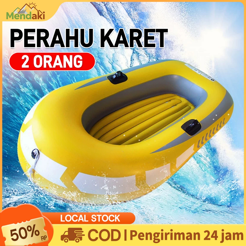 Jual Mendaki Perahu Karet Pelampung Perahu Dayung Double Pompa Material ...