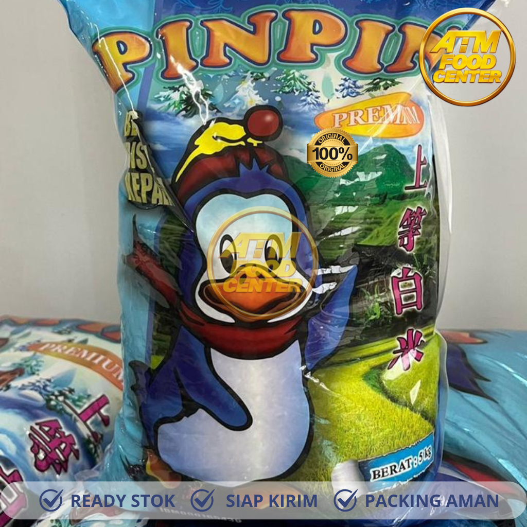 Jual Beras PREMIUM Pin Pin kemasan 10Kg (5kg 2bag) | Shopee Indonesia