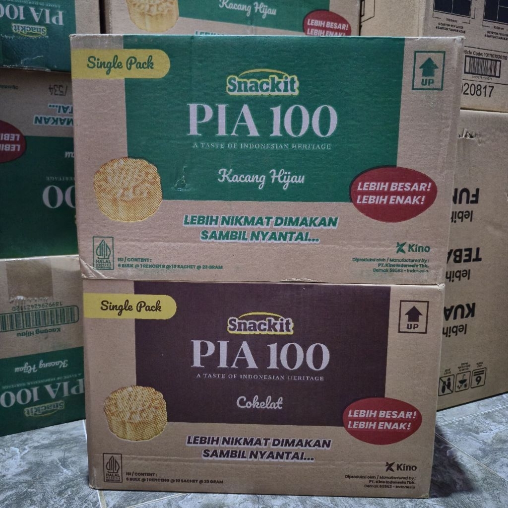 Jual SNACKIT PIA 100 | 1 DUS isi 6renteng (60pcs) | Shopee Indonesia