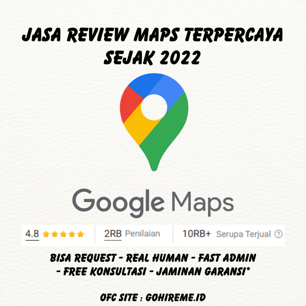 Jual Jasa review google maps | Jasa ulasan google maps | Rating google ...