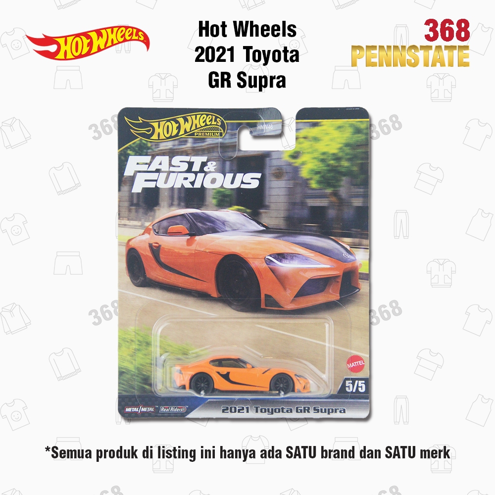 Hot Wheels Fast Amp Furious Toyota Gr Supra Shopee Philippines