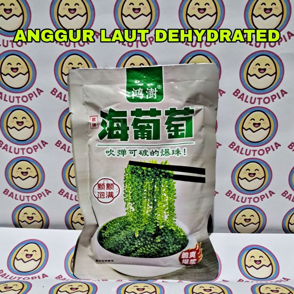 Jual ANGGUR LAUT DEHYDRATED SEA GRAPES GREEN CAVIAR BULUNG IMPORT CHINA ...