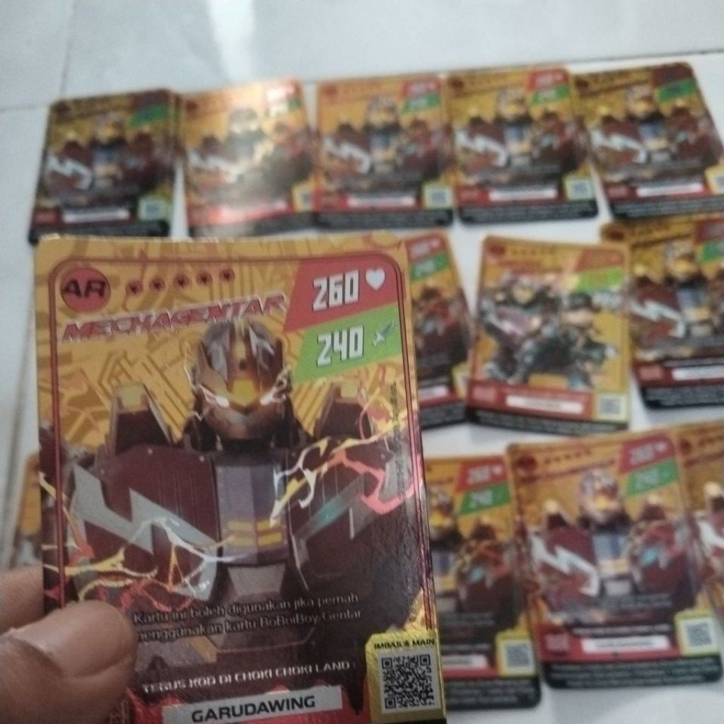 Jual Kartu BoBoiBoy mecca gentar AR | Shopee Indonesia
