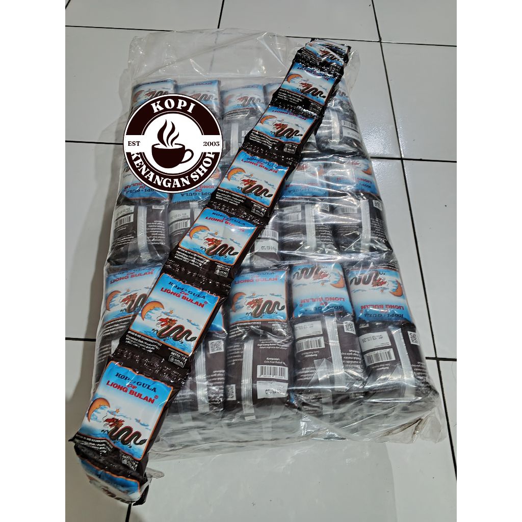 Jual 15 pack Kopi Liong Bulan Plus gula | Shopee Indonesia