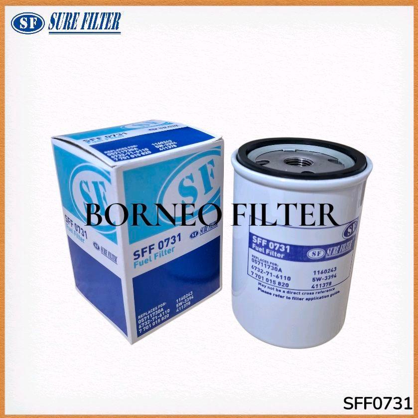 Jual SFF0731 Sure Fuel Filter 53C0052 WK731 FC-6203 BF988 FF5052 FF5018 ...