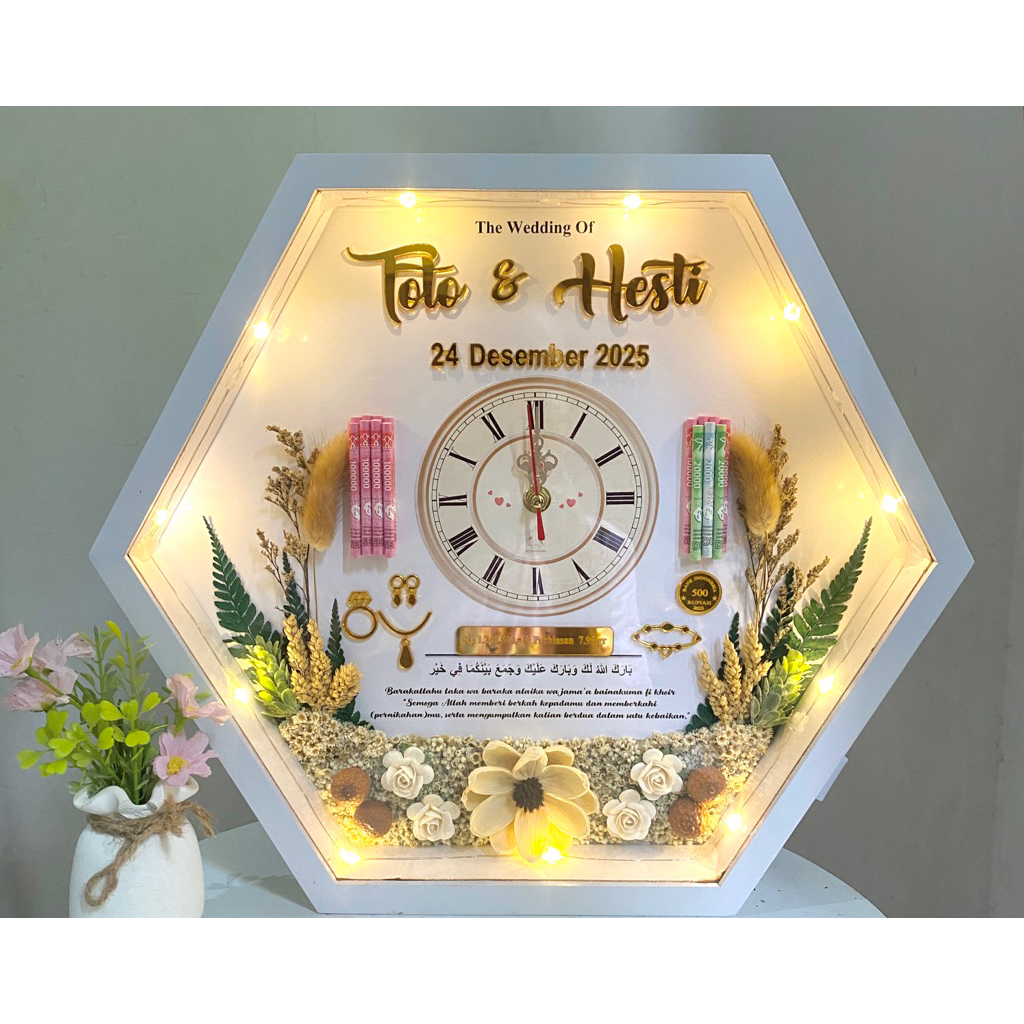 Jual CUSTOM MAHAR JAM HEXAGON | Shopee Indonesia