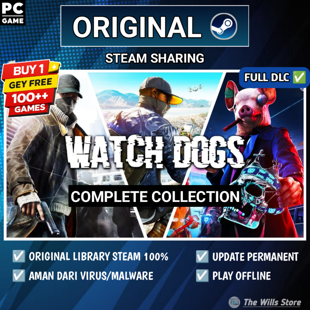 Jual Watch Dogs 2 / Watch Dogs Legion / All Complete Collection | Full ...