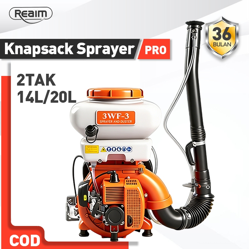 Jual REAIM Knapsack Sprayer Mist Blower 14L/20L Mesin Penyemprot ...