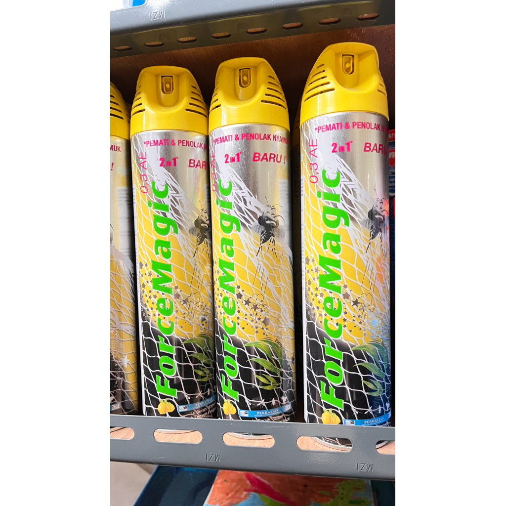 Jual Force Magic Insektisida Spray 600ml Pemati Dan Penolak Nyamuk ...