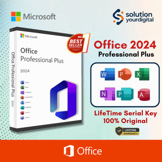 Jual License Microsoft Office 2024 Professional Plus Lifetime Serial ...